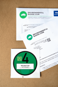 German Emissions Sticker | Free Worldwide Delivery