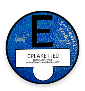 Environmental Badges for Europe | Free Worldwide Delivery
