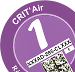 France - Low Emission Zones - Green Zones